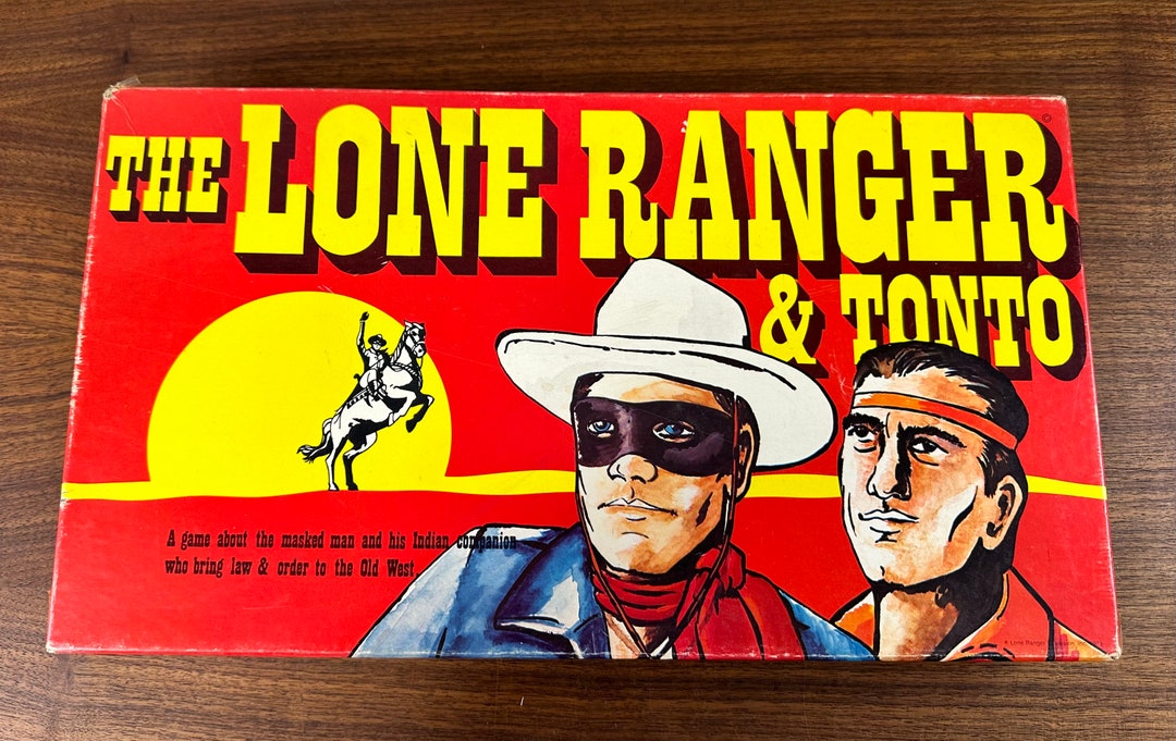Vintage 1978 the Lone Ranger Board Game by Warren Company - Complete - Etsy