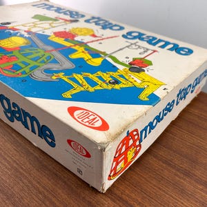 Vintage 1963 Original Mouse Trap Game by Ideal - Complete - Pretty Good ...