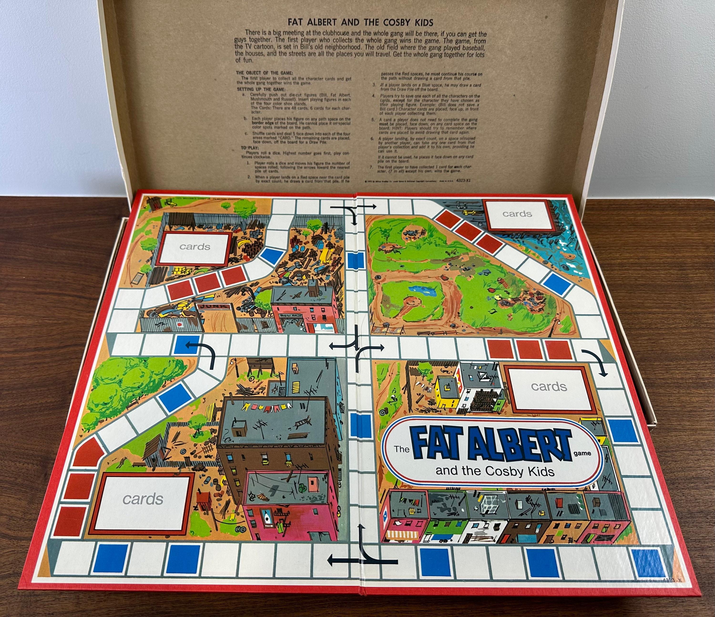 Vintage 1973 Fat Albert Board Game - Complete - Etsy