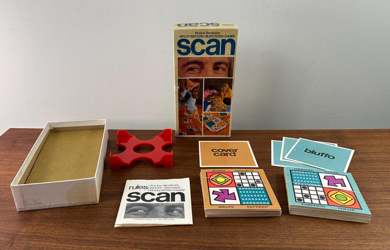 Vintage 1970 Scan - Memory Game by Parker Brothers - Complete - Etsy