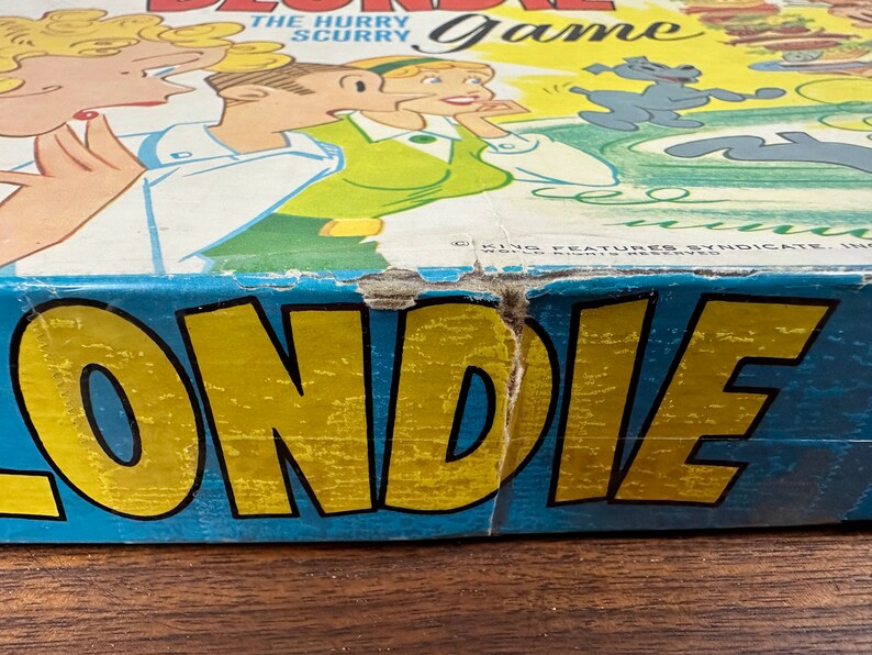 Vintage 1966 Blondie Hurry Scurry Game - Good Condition - Etsy