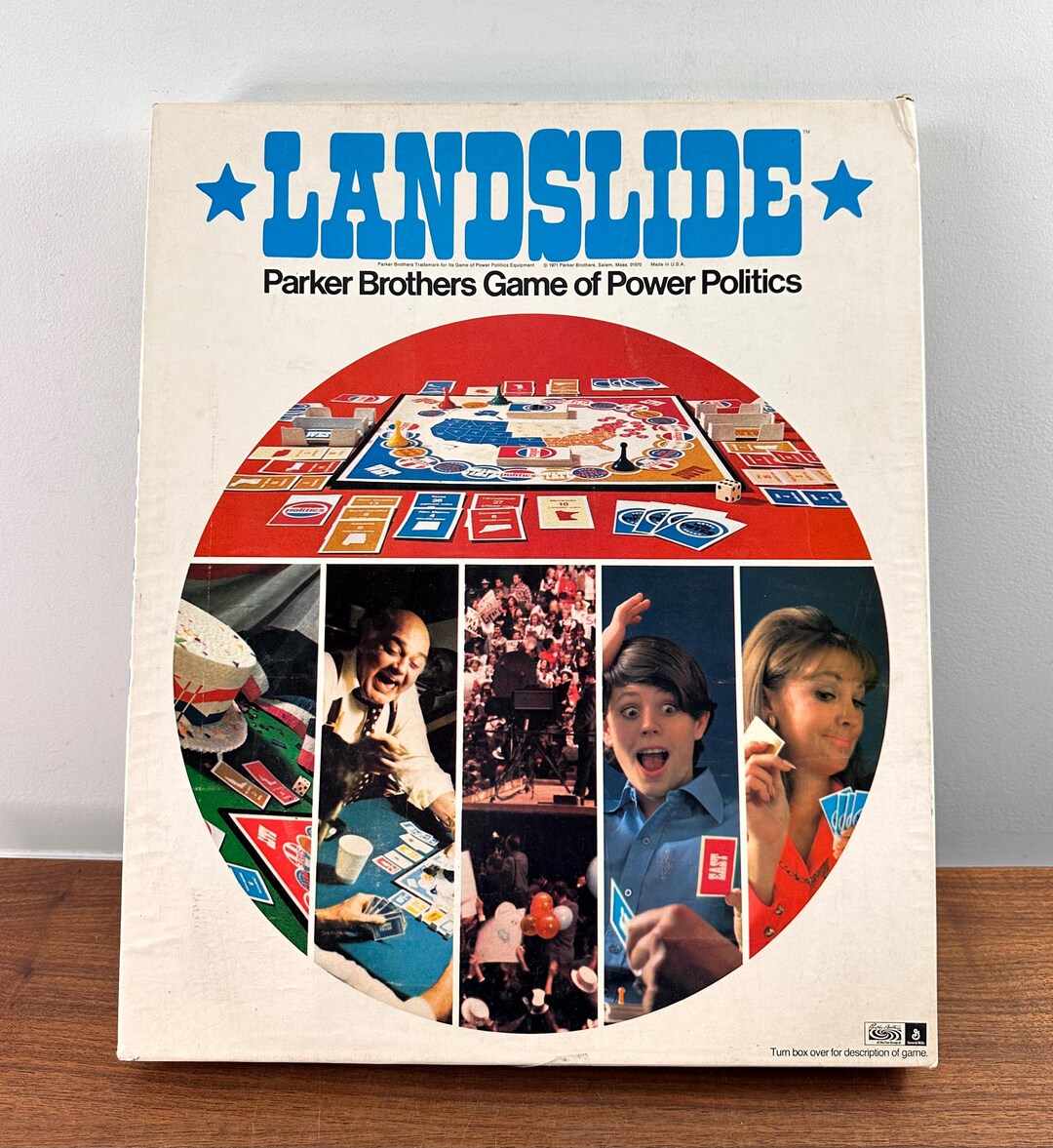 Vintage 1971 Landslide Board Game by Parker Brothers - Etsy