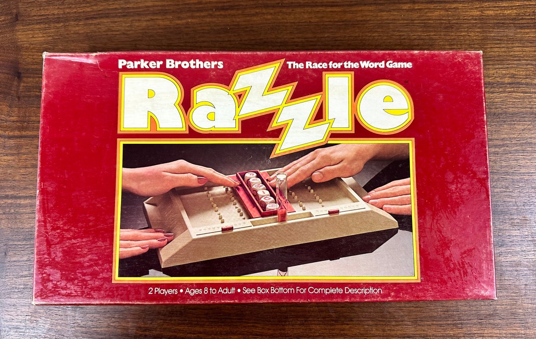 Vintage 1981 Razzle Board Game by Parker Brothers Complete - Etsy