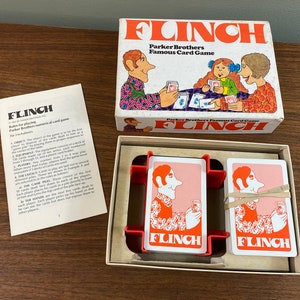 Vintage 1976 Flinch Card Game by Parker Brothers -complete - Awesome ...
