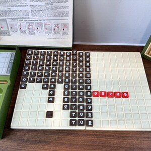 Vintage 1968 Quinto Board Game - A 3M Bookshelf Game - (with Red ...