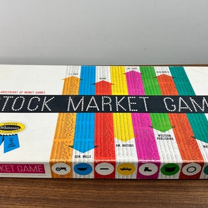 Vintage 1963 Stock Market Game by Whitman Complete Pretty Good Vintage ...