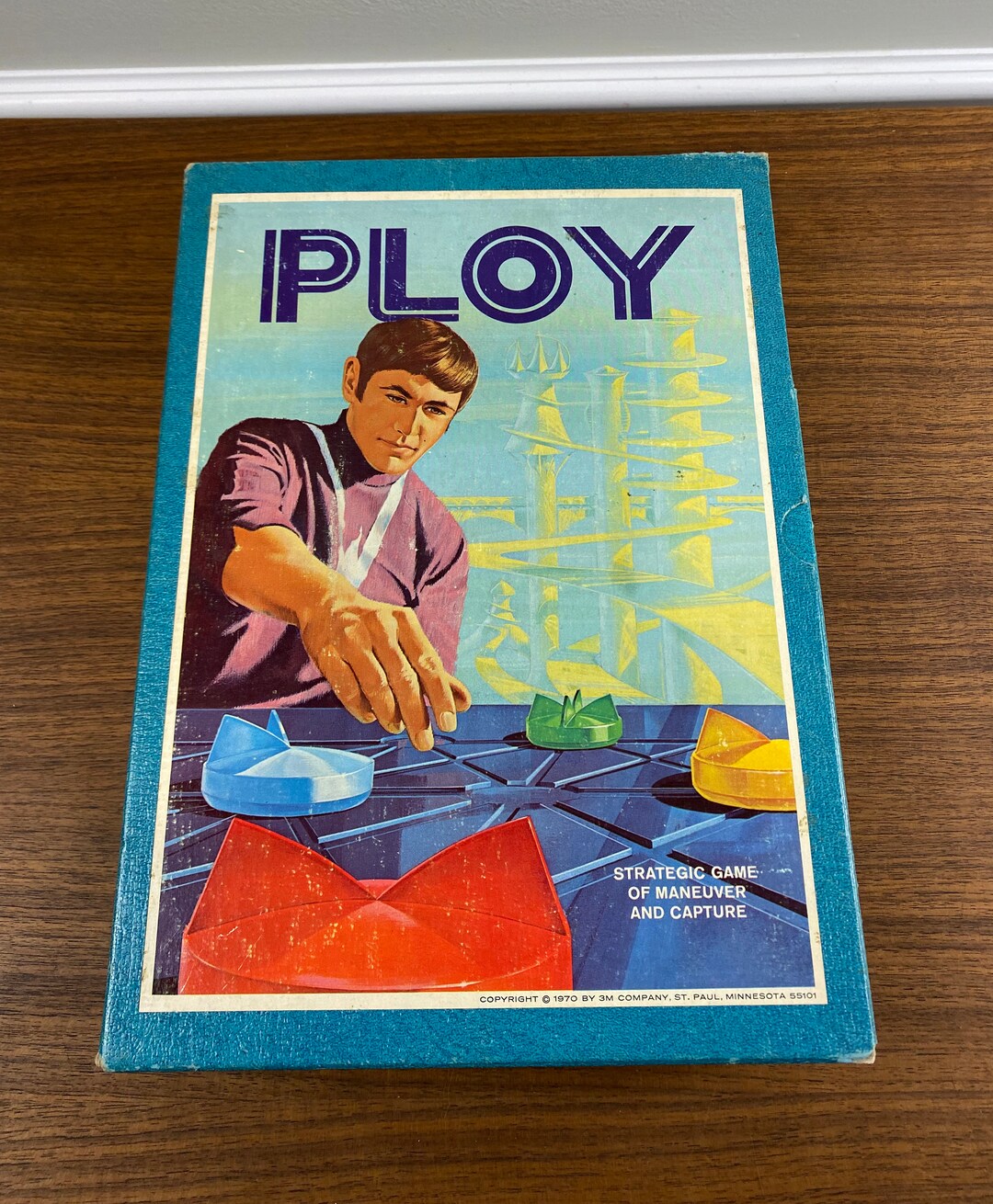 Vintage 1970 PLOY - Strategic Maneuver and Capture - 3M Bookshelf Game ...