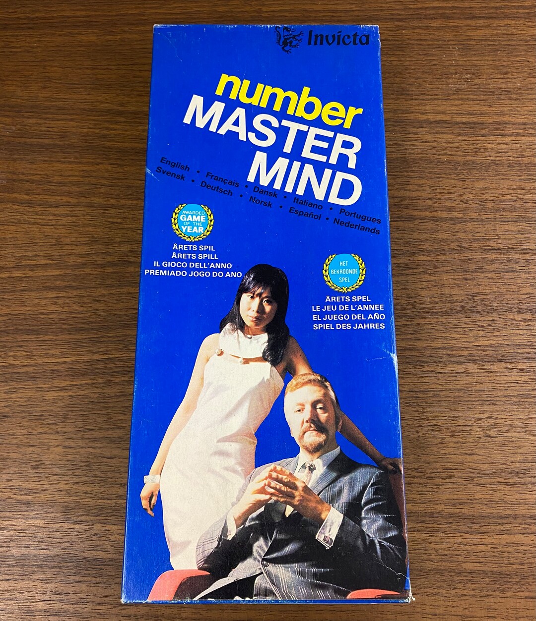 Vintage 1977 Number Mastermind Board Game by Invicta Complete Plenty of Original Number Pegs - Etsy