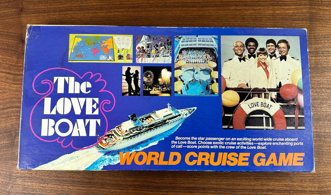 Vintage 1980 the Love Boat Board Game: World Cruise Edition - Etsy