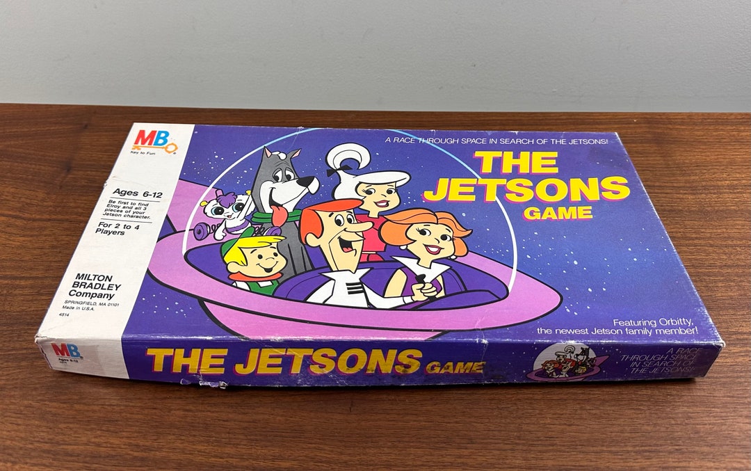 Vintage 1985 Jetsons Board Game by Milton Bradley Complete Spots on Box ...