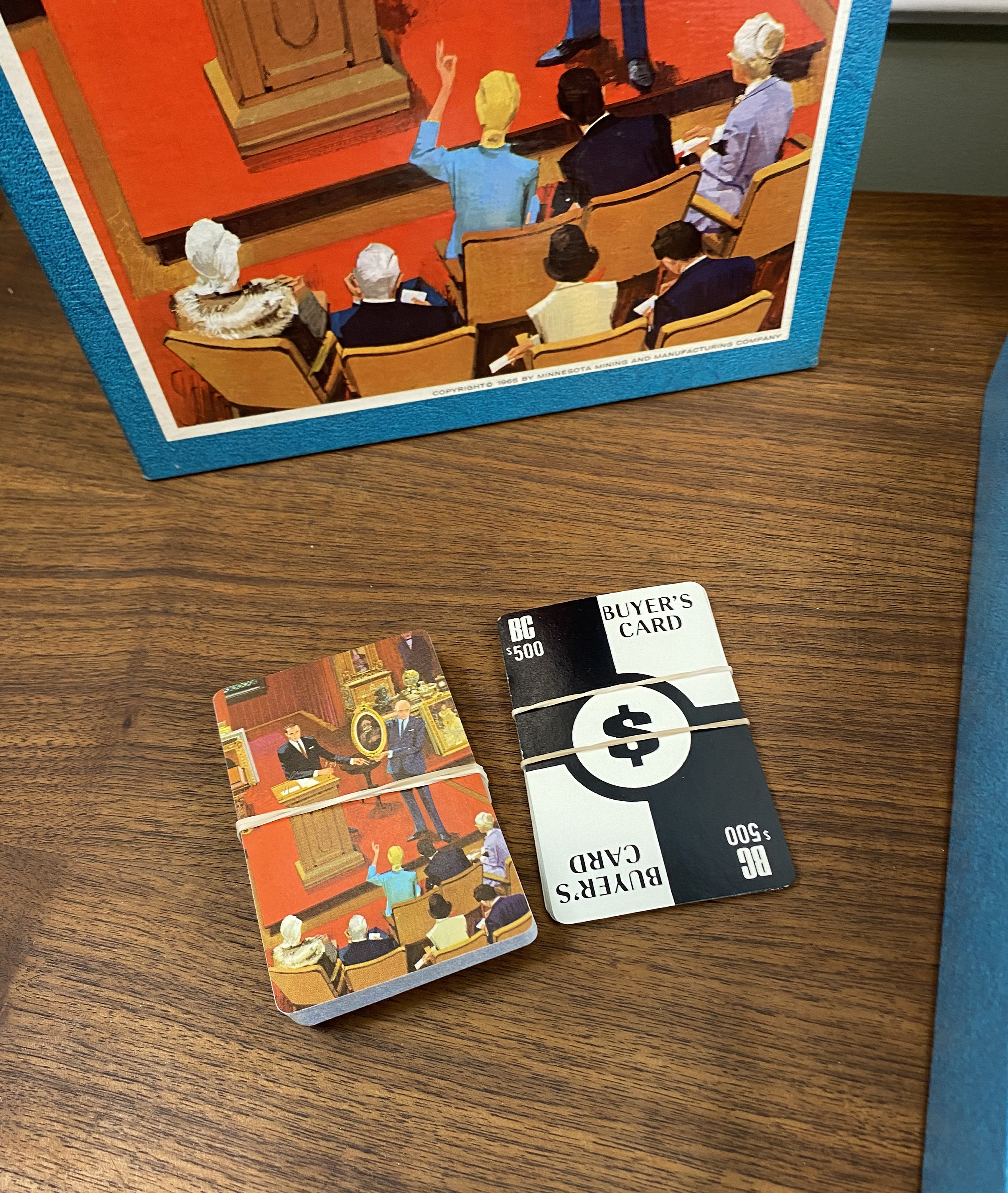 Vintage 1965 High-Bid The Auction Game 3M Bookshelf Game | Etsy