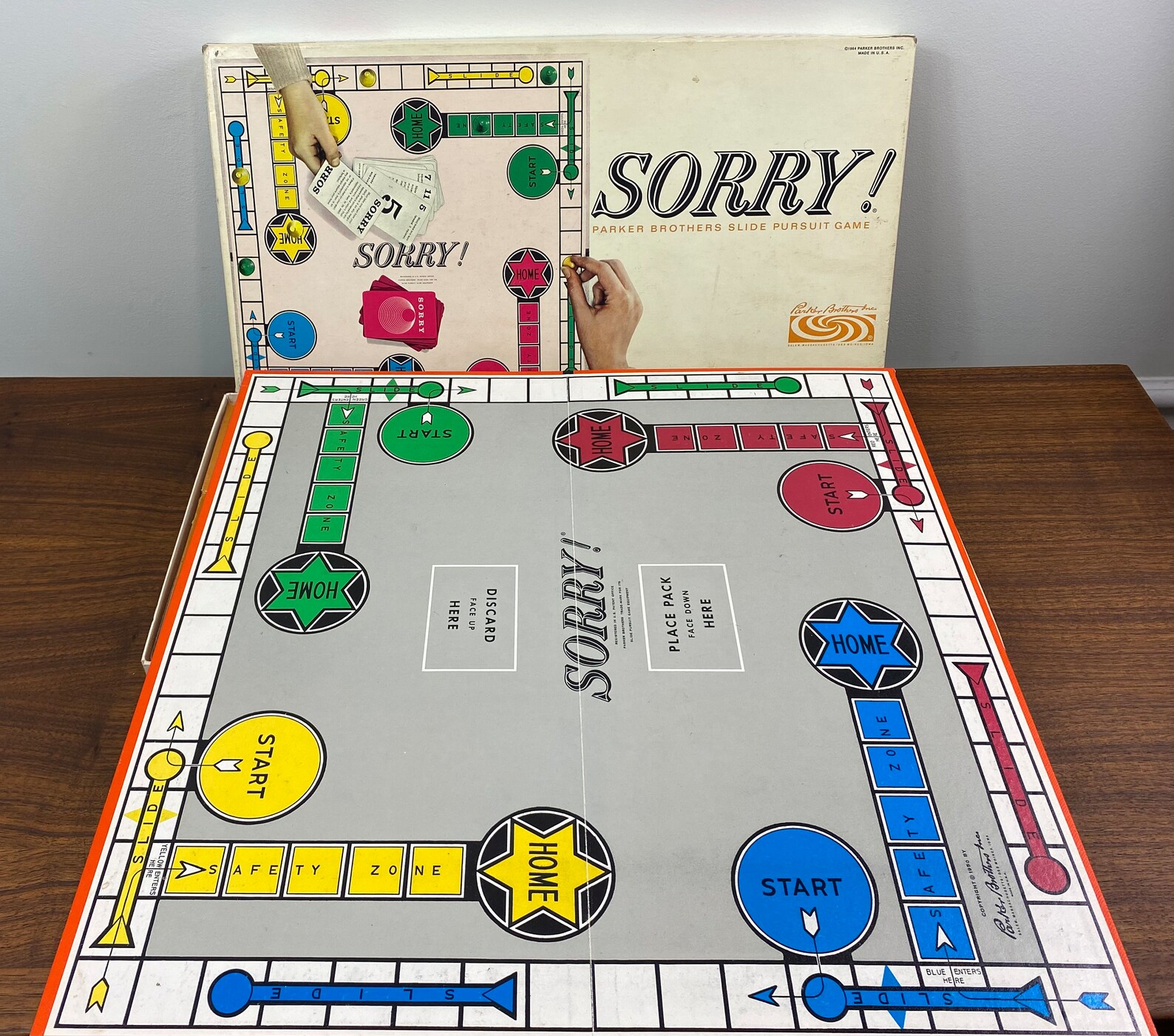 Vintage Sorry Parker Bros Board Game 1964 Well Loved Edition - Etsy