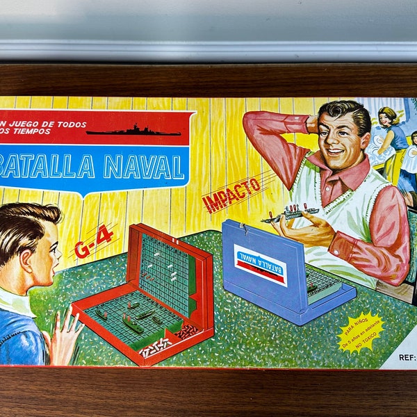 Wooden Battleship Game - Etsy
