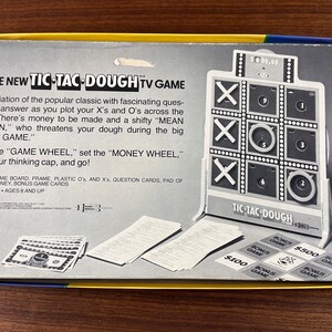Vintage 1977 Tic Tac Dough Board Game by Ideal - Based on TV Show ...