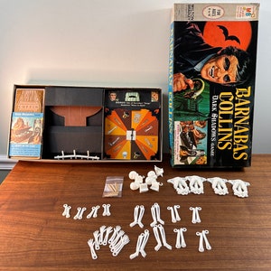 Vintage 1969 Barnabas Collins Dark Shadows Game by Milton Bradley ...