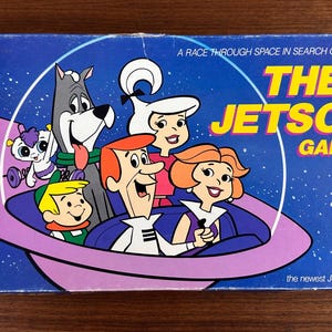 Vintage 1985 Jetsons Board Game by Milton Bradley - Complete - Etsy