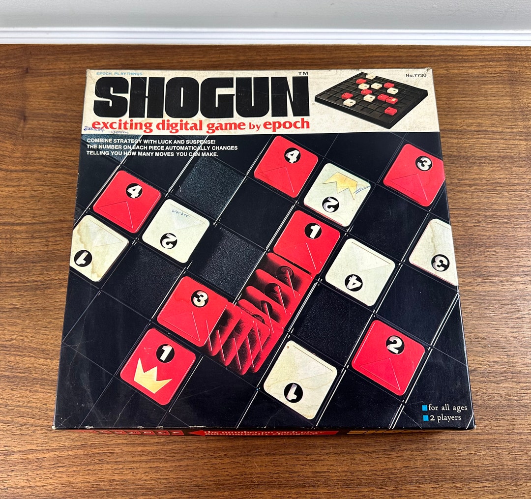 Vintage 1976 Shogun - Strategy Game by Epoch - Complete - Shows Wear - Etsy