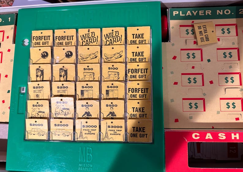 Vintage 1959 (date on Inside of Lid) Concentration Board Game ...