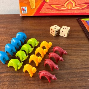 Vintage 2001 NIB Parcheesi the Classic Game of India Complete With ...