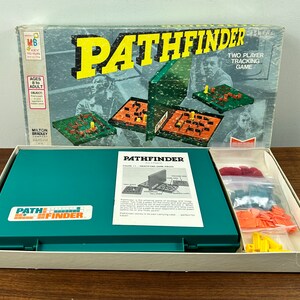 Vintage 1977 Pathfinder Maze Game by Milton Bradley - Complete - Name ...