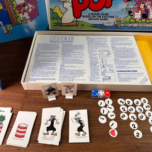 Vintage 1983 Popeye Board Game - Parker Brothers - Etsy