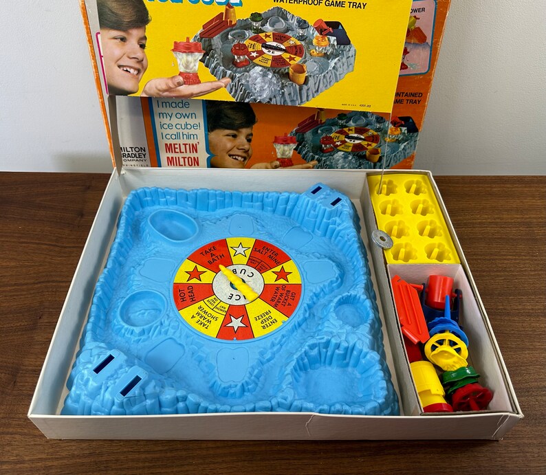 Vintage 1972 Ice Cube Game by Milton Bradley - Complete - Etsy