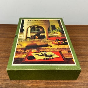 Vintage 1968 Quinto Board Game - A 3M Bookshelf Game - (with Red ...