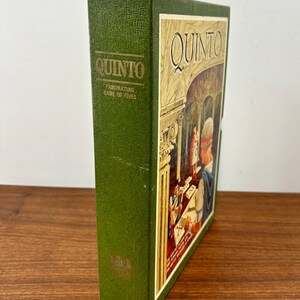 Vintage 1968 Quinto Board Game - A 3M Bookshelf Game - (with Red ...