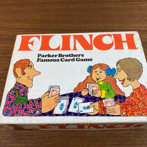 Vintage 1976 Flinch Card Game by Parker Brothers -complete - Awesome ...
