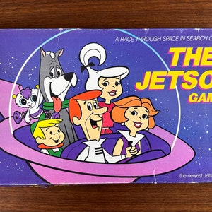 Vintage 1985 Jetsons Board Game by Milton Bradley Complete Spots on Box ...