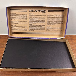 Vintage 1985 Jetsons Board Game by Milton Bradley Complete Spots on Box ...