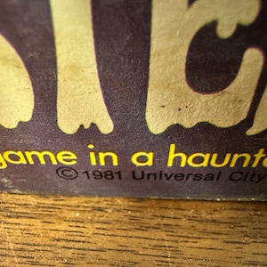 Vintage 1981 Monster Mansion Board Game - Complete - Etsy