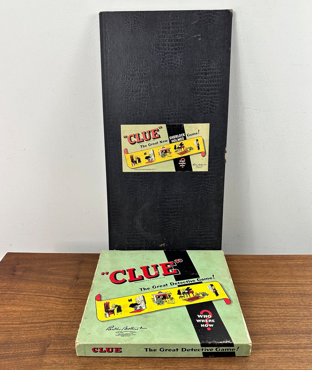 Vintage 1949 Clue Standard Edition (small Box) Game With Sherlock ...
