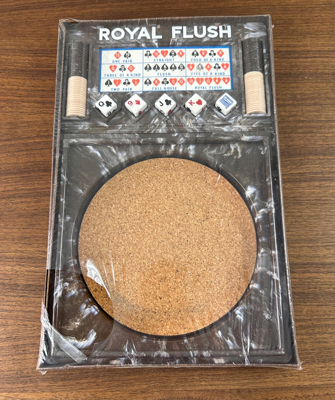 Vintage 1970-80s Royal Flush Dice Game - Still Sealed in Plastic - Etsy