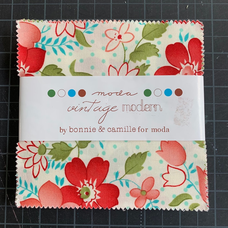 VINTAGE MODERN by Bonnie & Camille for Moda - Charm Pack - Etsy