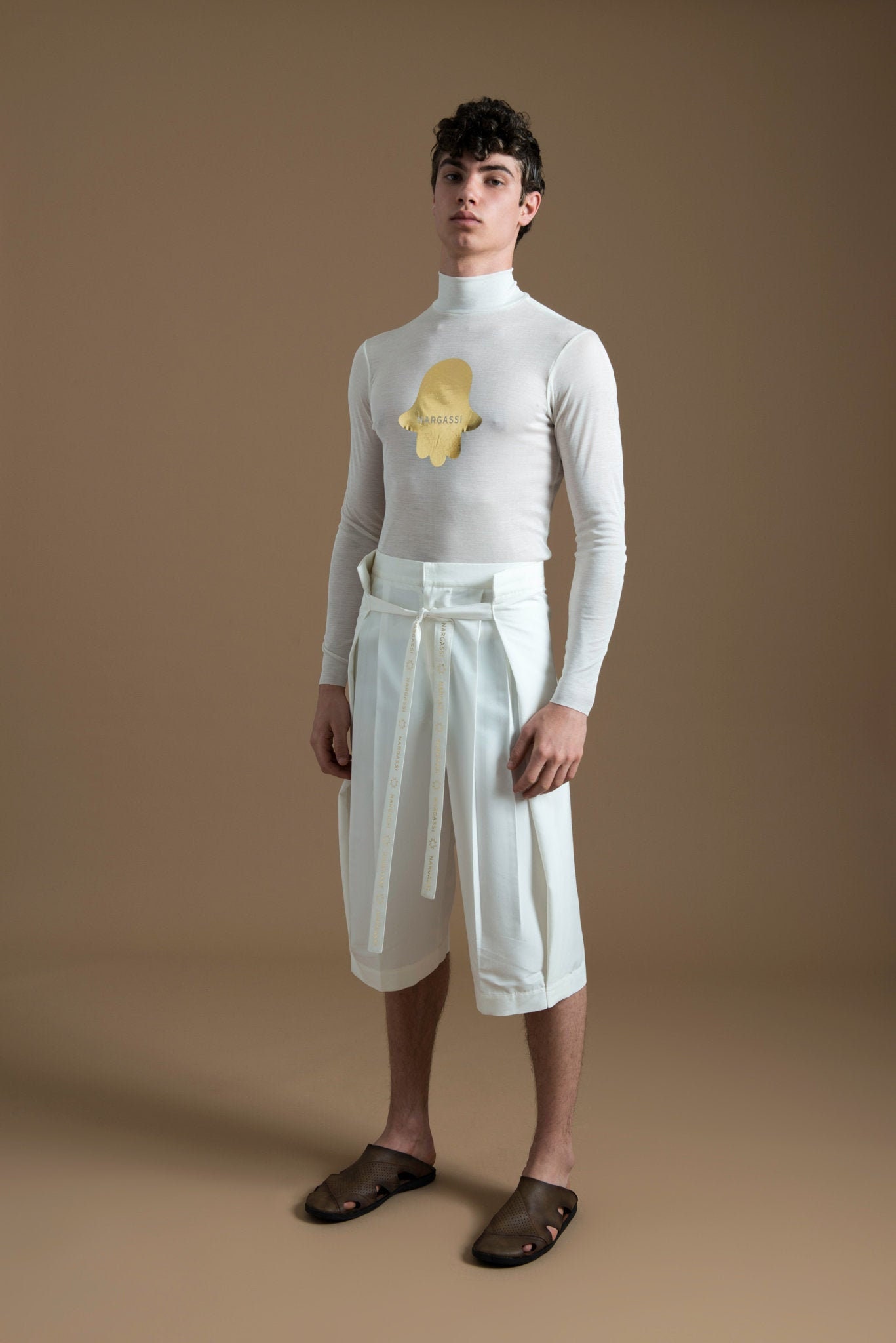 Mens Wrapping Pants Cupro Pants Mens Loose Pants Mens White - Etsy