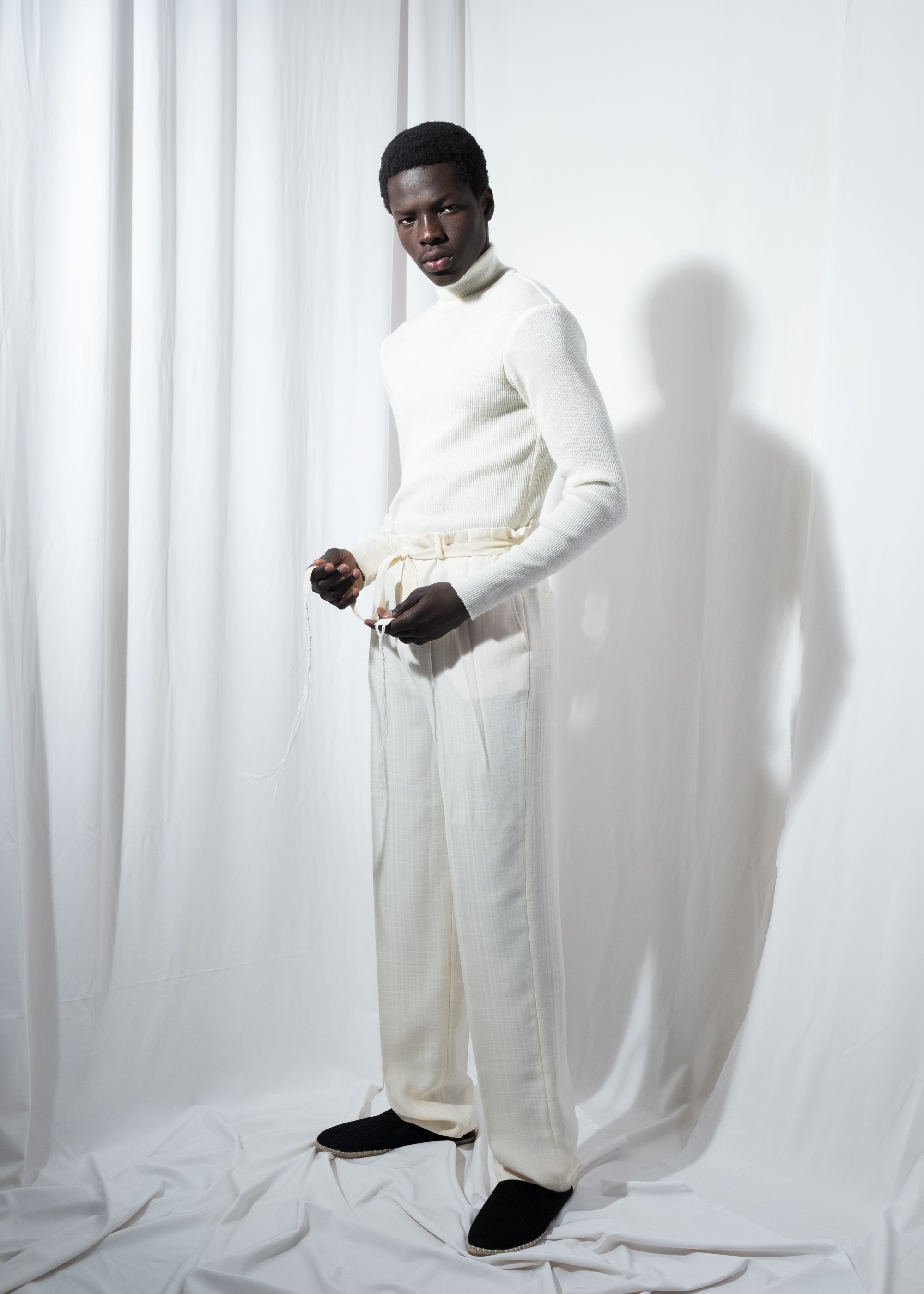 Mens sweater Mens White sweater Mens turtleneck sweater | Etsy