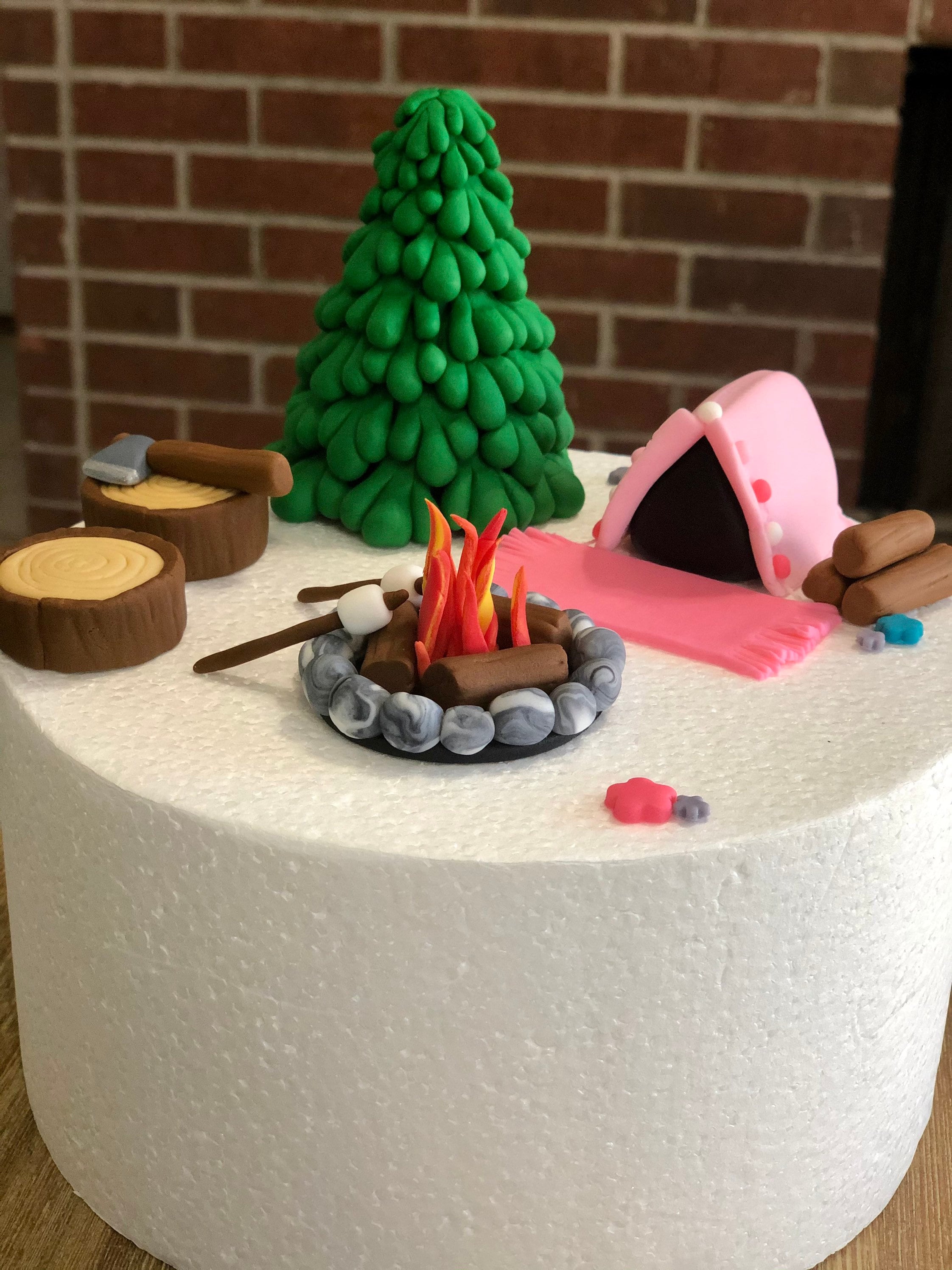 Fondant/gum Paste Camping Set - Etsy