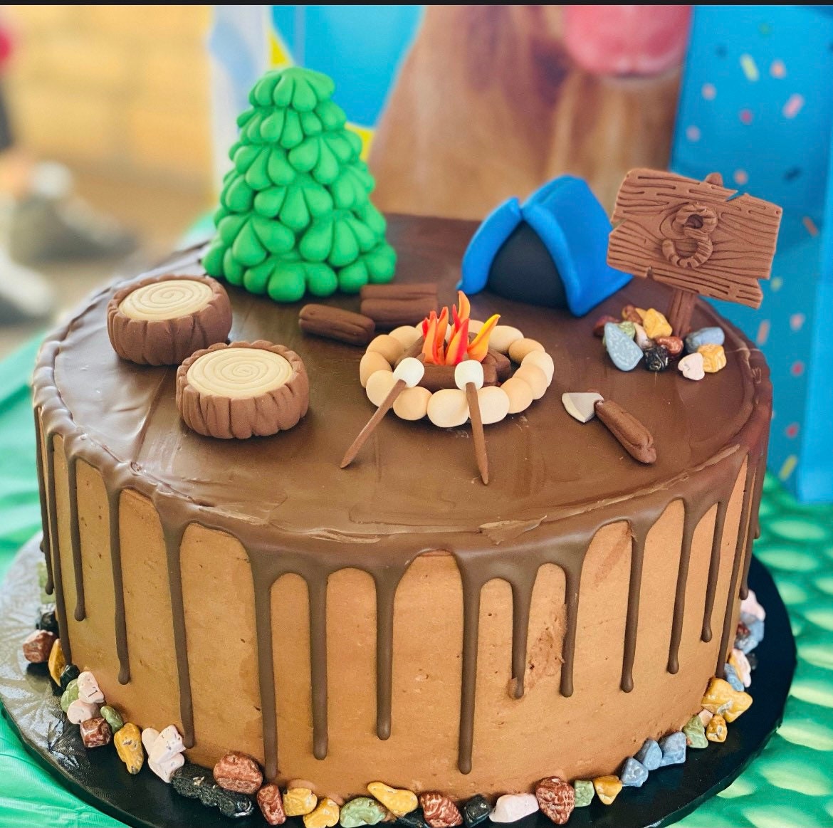 Fondant/gum Paste Camping Set - Etsy