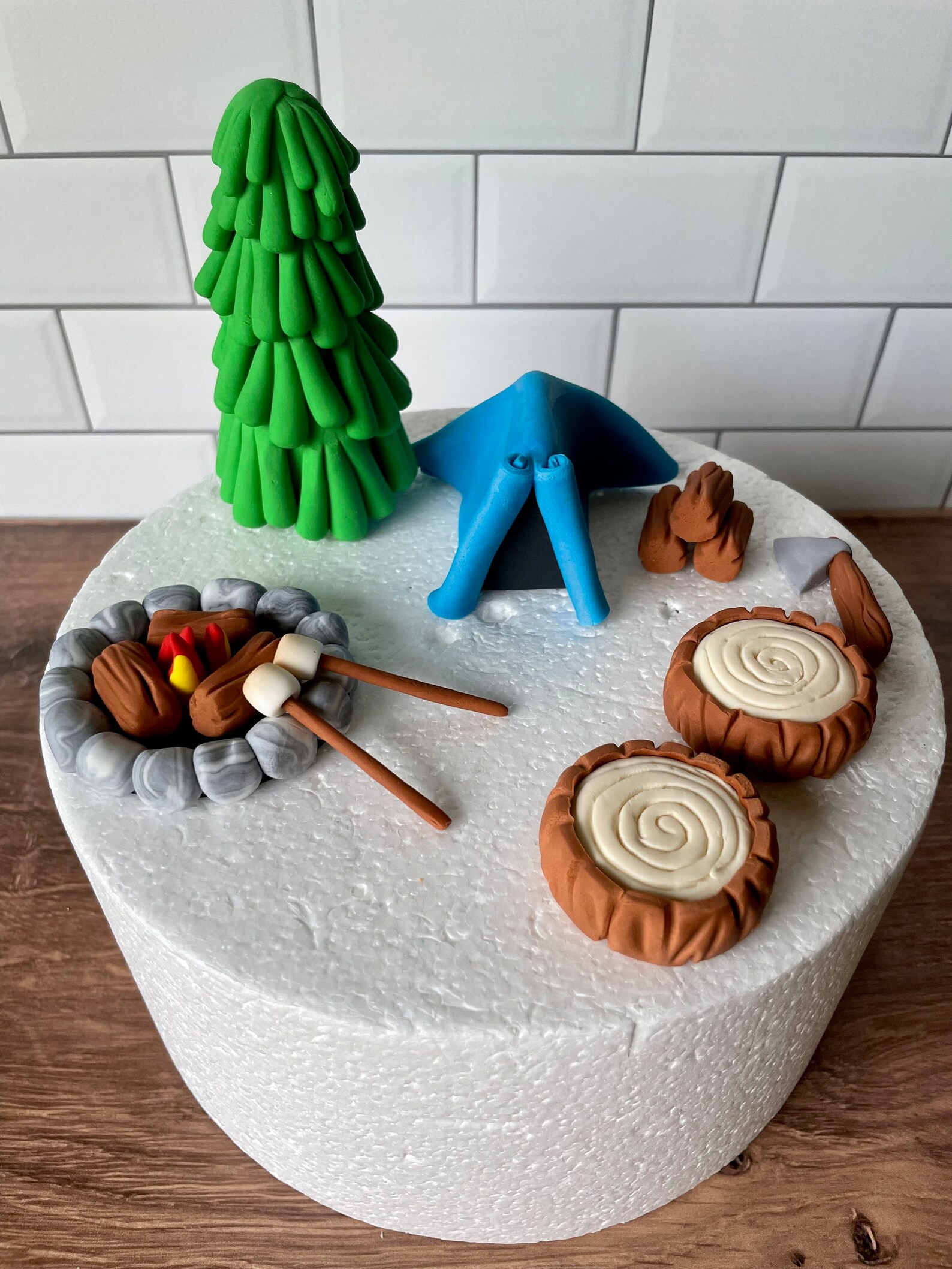Fondant/gum Paste Camping Set - Etsy