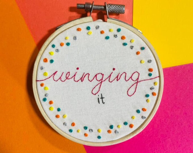 Modern embroidery ideas - Etsy