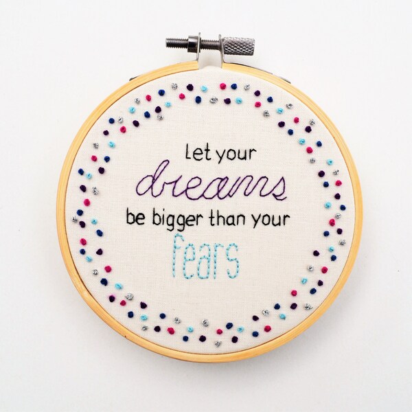 Quote Embroidery - Etsy