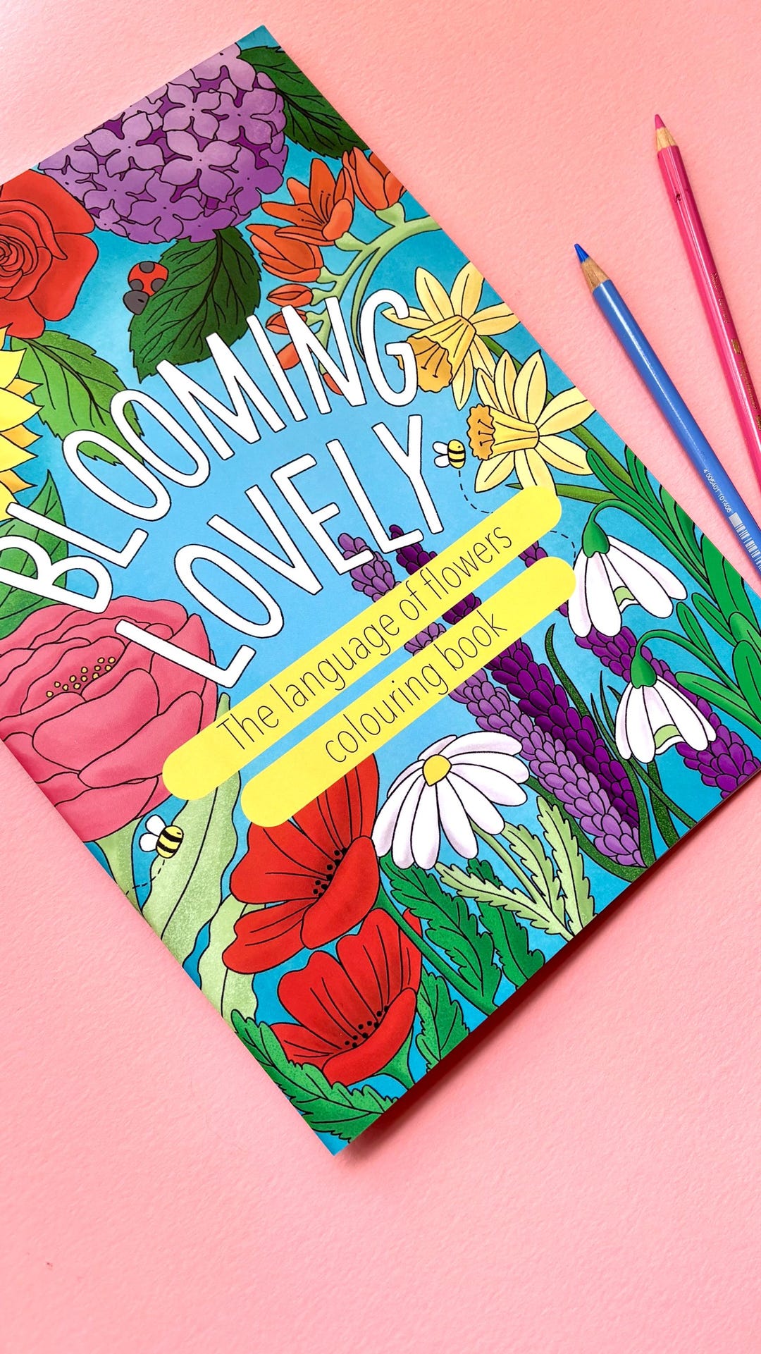 Botanical Colouring Book | Blooming Lovely Colouring Book- Hand Drawn ...