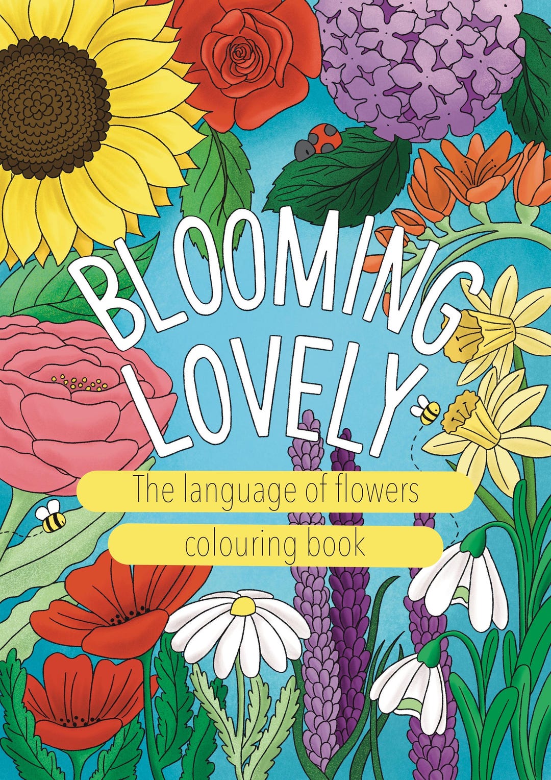 Botanical Colouring Book PRE-ORDER Blooming Lovely Colouring Book- Hand ...