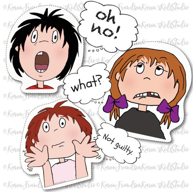 194 Feelings Emotions Clipart, Social Emotional Learning, Color Images ...