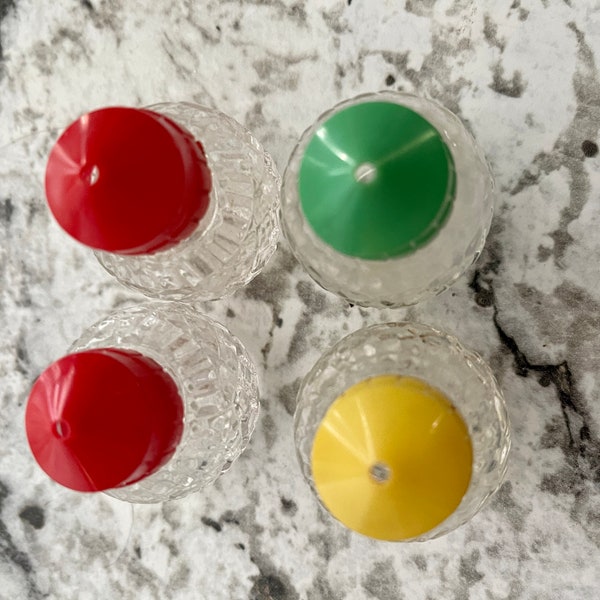 Red Top Salt Pepper - Etsy