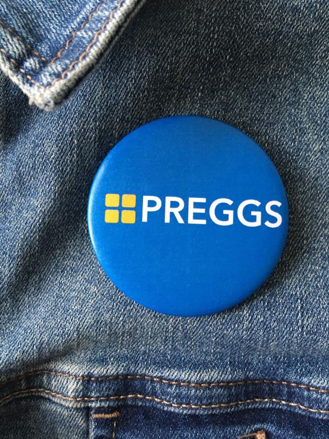 Preggs Badge: Funny Pregnancy Announcement Gift (55mm) - Etsy UK