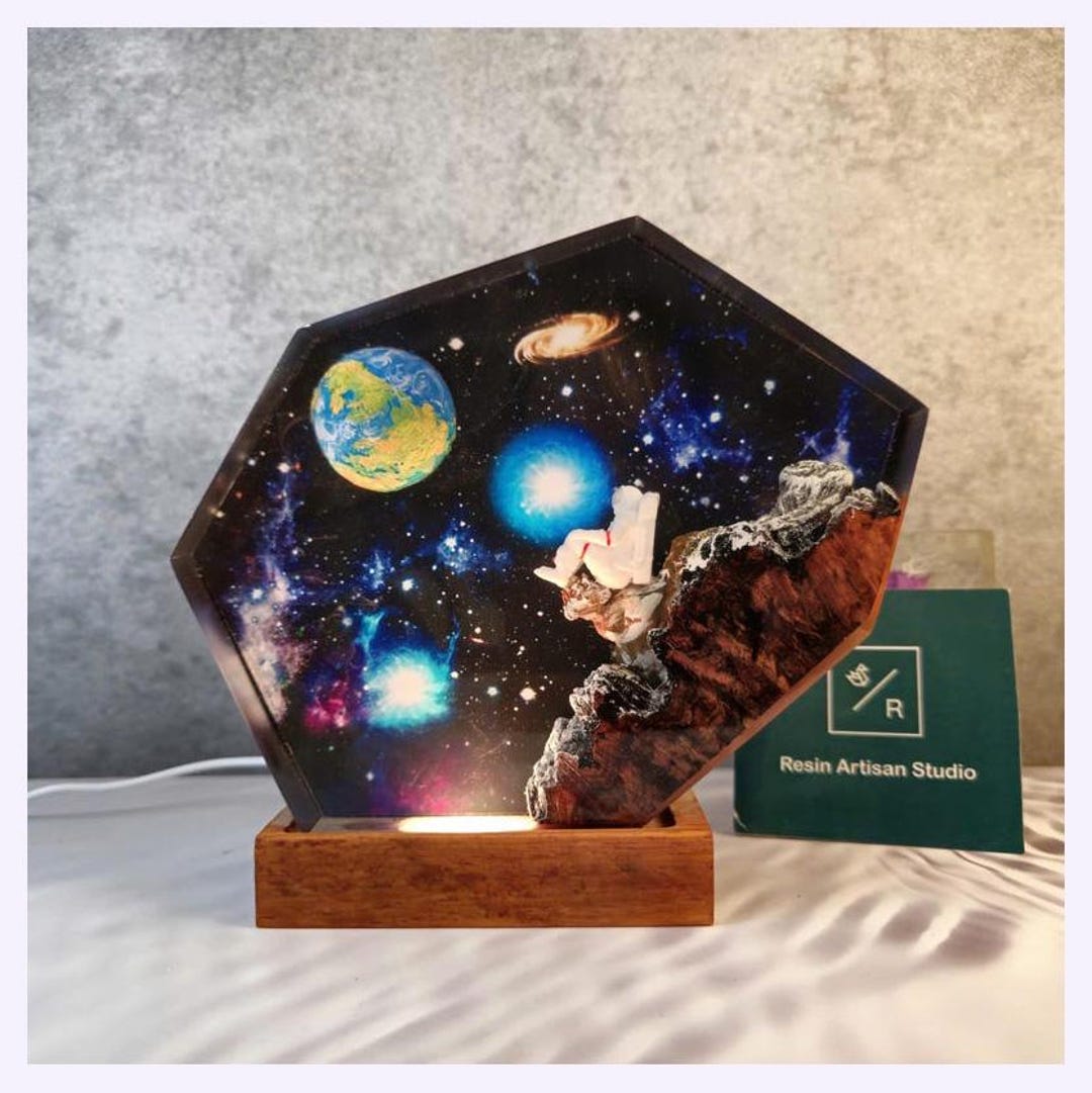 Astronaut Lamp, Space Night Lights, Universe Lamp, Galaxy Night Light ...