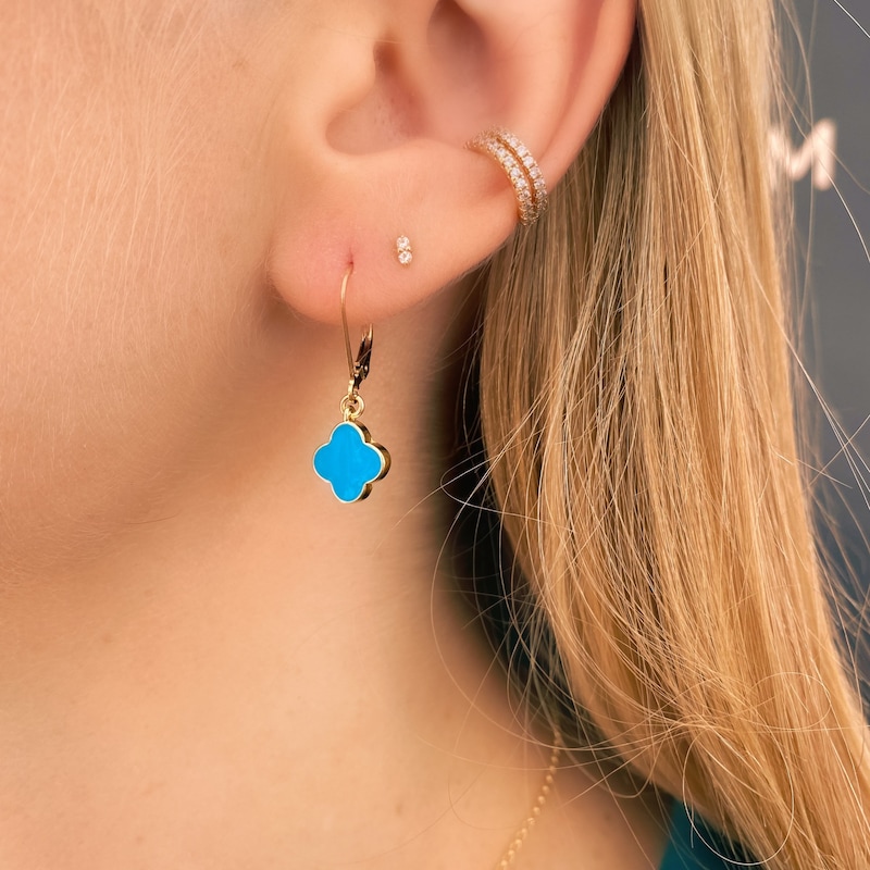 Turquoise Clover - Etsy