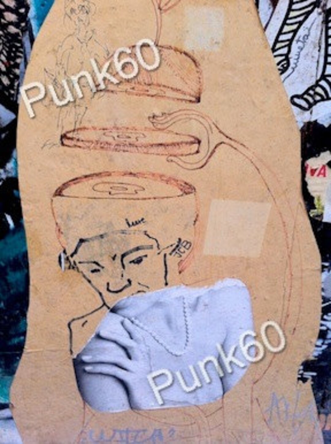 Photographed Street Art- Europe Graffiti Abstract Women Half Woman,half ...